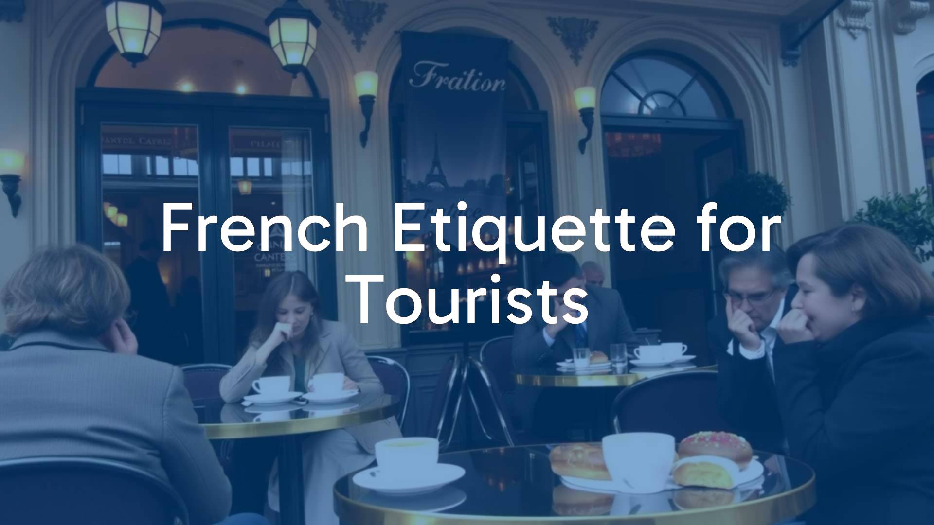 French Etiquette for Tourists - whysofrance.com