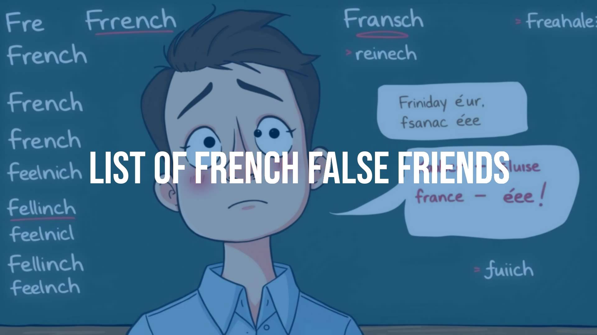 List of French false friends - whysofrance.com