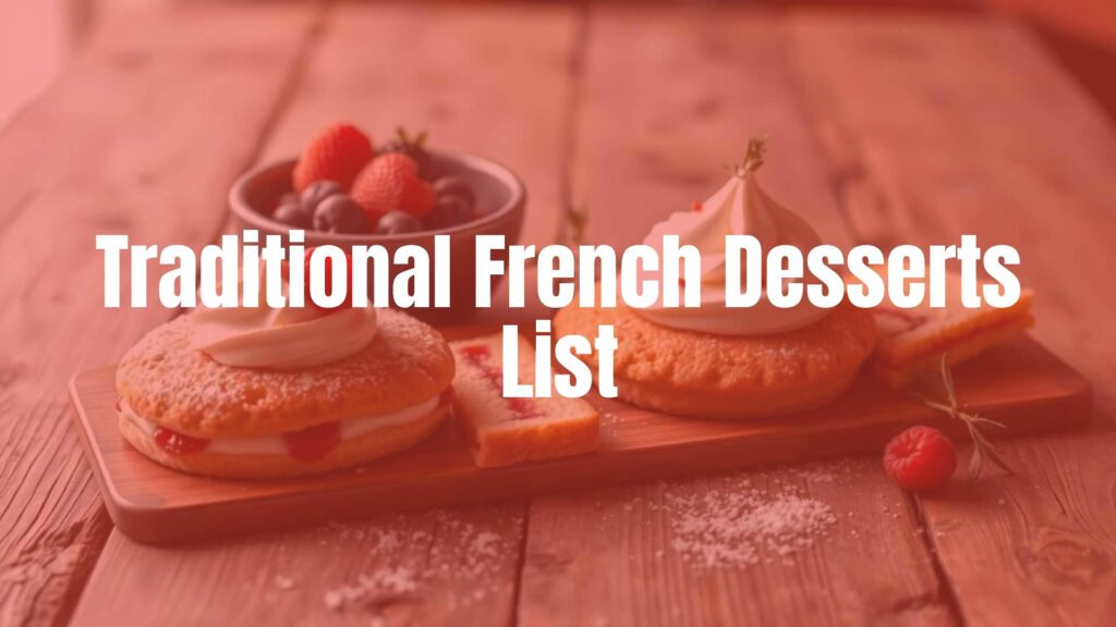 Traditional French Desserts List - whysofrance.com
